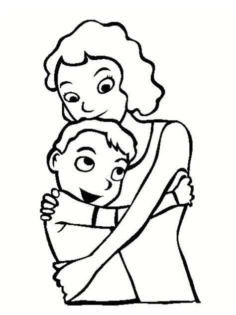 Coloriages Maman