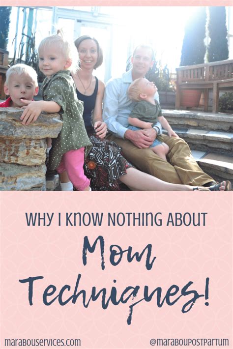 Why I Know Nothing About Mom Techniques Marabou Services