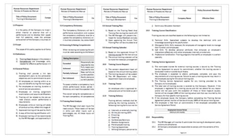 training toolkit and template