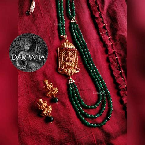 Beautiful Temple Necklace From Darpana South India Jewels