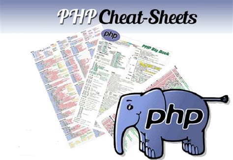 get the php programming cheat sheet today php