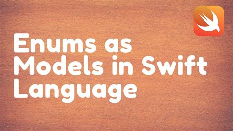 enums as models in swift language youtube
