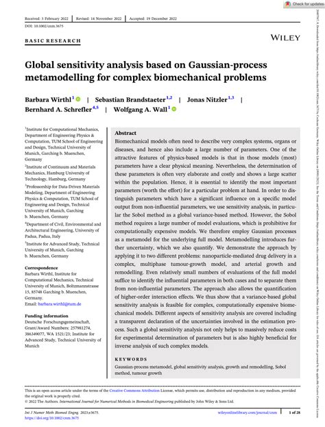 pdf global sensitivity analysis based on gaussian‐process