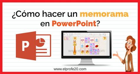 ¿cómo Hacer Un Memorama En Powerpoint El Profe 20
