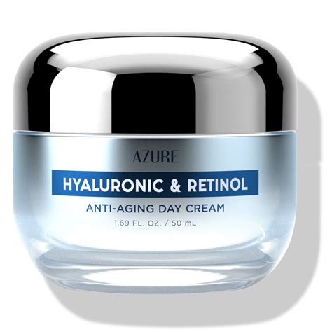 Hyaluronic And Retinol Anti Aging Day Cream – Azure Skincare