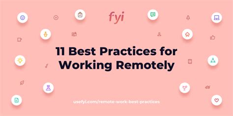 11 Best Practices For Working Remotely Mode Remote