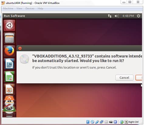 install ubuntu on oracle virtualbox