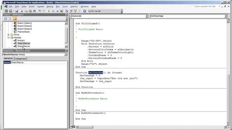 vba programming for excel 2010 v2 04 calling and combining sub