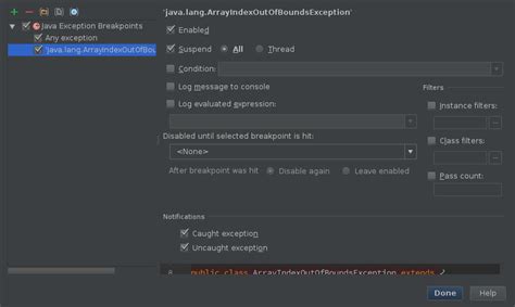 [solved] can t stop at exception in intellij idea while writing kotlin