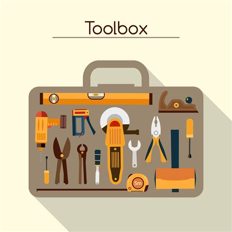 tools in toolbox