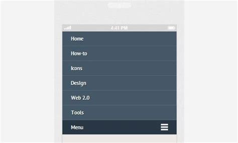 レスポンシブwebデザイン対応のメニューが作れるチュートリアル17（ソースファイル付き） co jin