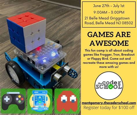 jun 27 coding camp video game design hillsborough nj patch