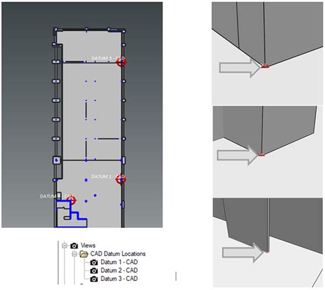 align scans to cad point based alignment with buildit construction