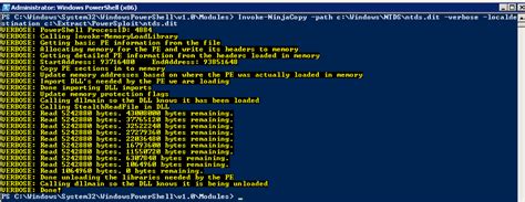extracting password hashes from the ntds dit file insider threat blog