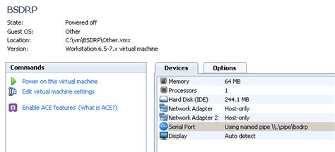 knowledge collection vmware 运行 bsd router project bsdrp 路由器