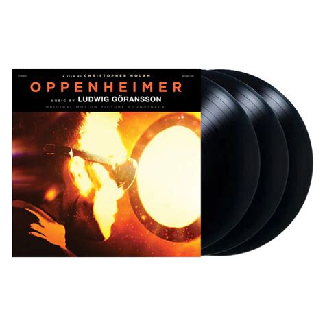 Oppenheimer Ost Ludwig GÖransson Vinyl 3lp Venus Vinyl