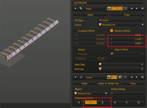 modeling how to rotate objects in array along path blender stack