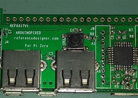arduinopixed raspberry pi zero usb hub and arduino