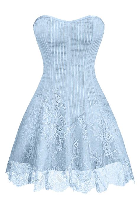 20 Plus Belles Idées Light Blue Corset Dress Flashmode Tendance