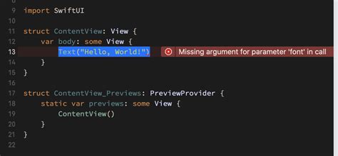 swift adding a swiftui view to a uikit app gives me a `missing