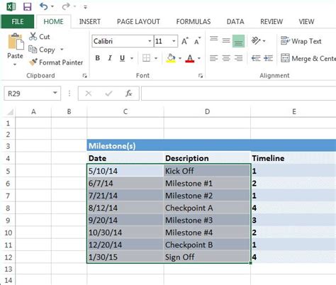 excel timeline how to timeline design excel timeline