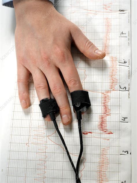 Lie Detector Test Stock Image M872 0512 Science Photo Library