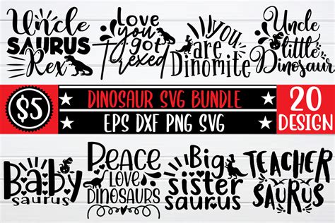 Three Birthday T Rex Svg Png Dxf Files By Bmdesign Th