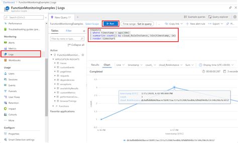 analyze azure functions telemetry in application insights microsoft learn