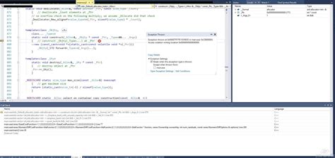 access violation error in numericdiffcostfunction constructor in vs2017