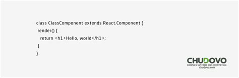 react functional components vs class components chudovo