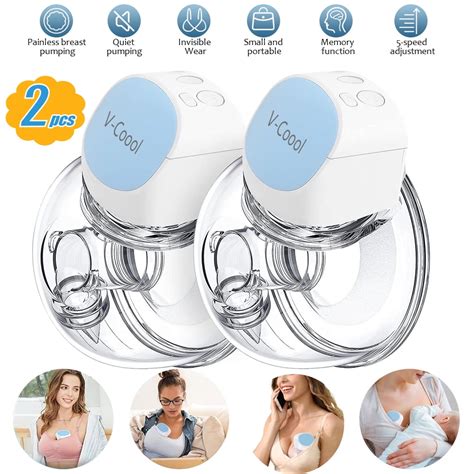 Mom Cozy Wearable Breast Pump Dfito Electric Portable Wearable Breast