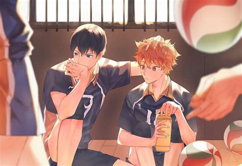 Anime Haikyu Shōyō Hinata Tobio Kageyama Hd Wallpaper Peakpx