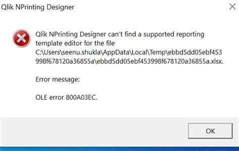 nprinting error while editing the template qlik community 1704095