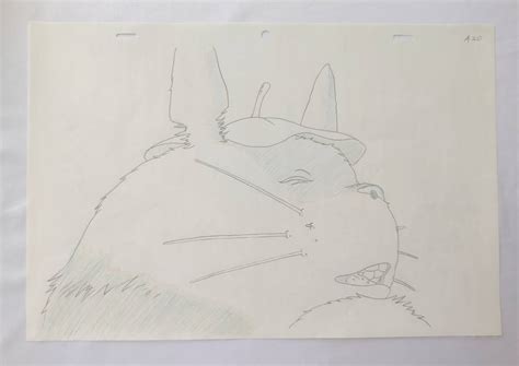 【未使用に近い】【模写】セル画 となりのトトロ ラフ 宮崎駿 スタジオジブリ 230x345mmの落札情報詳細 Yahoo オークション