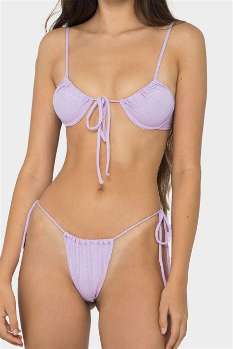 Lola Bikini Top Bra Bikini With Bow