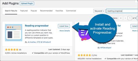 how to add a reading progress bar to wordpress greengeeks