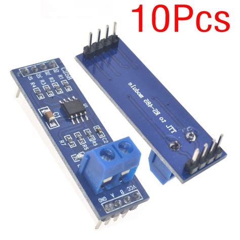 10pcs max485 rs 485 module ttl to rs485 converter board for arduino