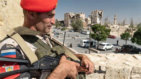 Russia Says 63 000 Troops Have Seen Combat In Syria Bbc News