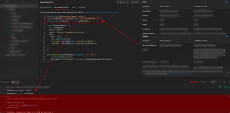 global variables undefined in pre request script 🙋 help postman