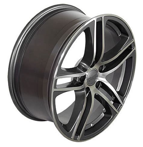 Audi Wheels A3 Rims Au07 17x7 5 Gunmetal Machd Audi Rims