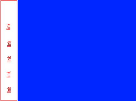 html css rotate 90 deg nav and stick to top left corner stack overflow