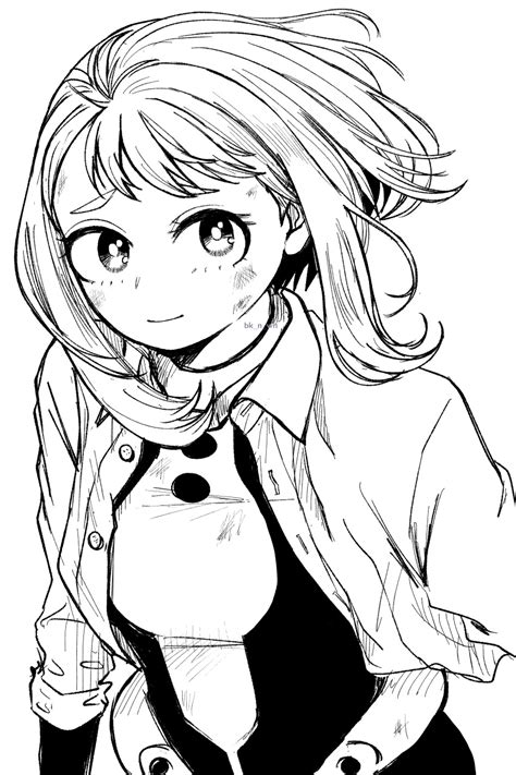 Safebooru 1girl Absurdres Artist Name Bangs Bk N Wh Bodysuit Boku No