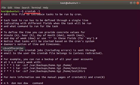 how to list display and view all current cron jobs in linux