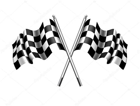 Checkered Chequered Flag Motor Racing — Stock Vector © Fenton 66476283