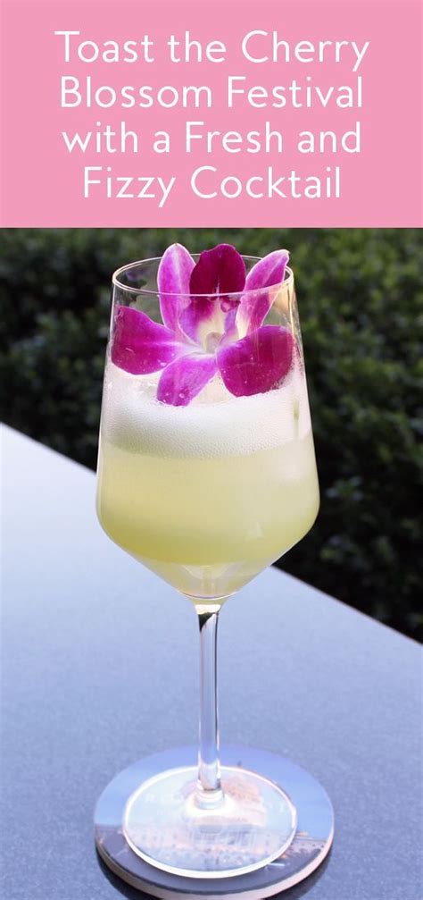 Kick Off The Cherry Blossom Season With A Springy Cocktail Recipe