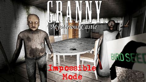 Granny Pc In Granny Mysterious Castle Atmosphere In Impossible Mode