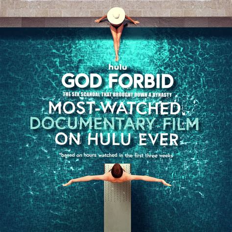 Hulu On Twitter God Forbid The Sex Scandal That Brought Down A