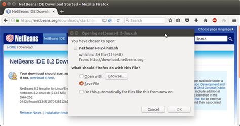 how to install netbeans in ubuntu javatpoint