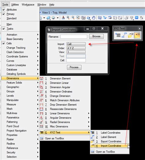 importing points into autocad boosttree