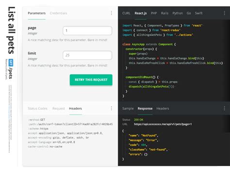 clean rest api documentation design beautiful api docs swagger by